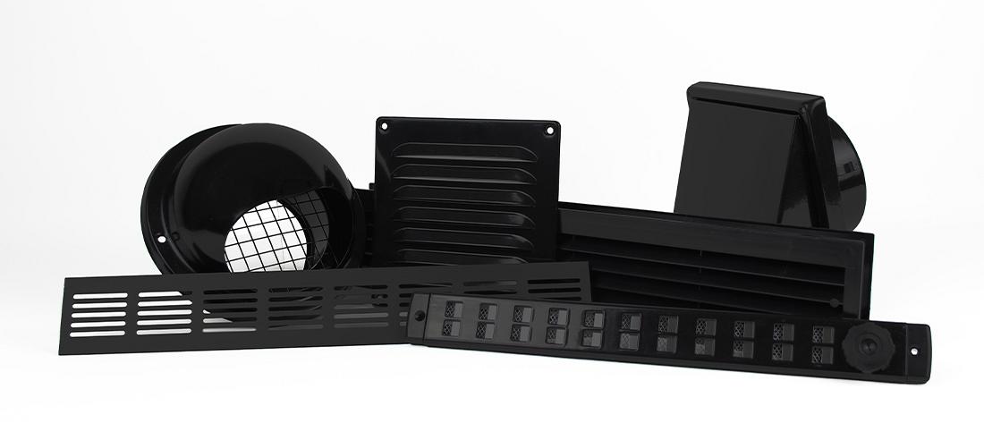 Uitgelicht: zwarte ventilatieroosters van Nedco | Nedco